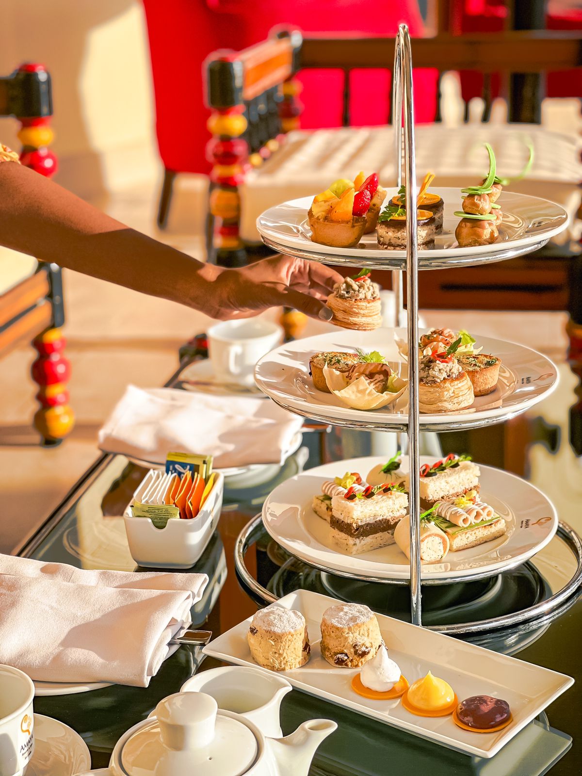 Best High Tea in Kandy l Tea Coffee Pastries l Sangraha at Amaya Hills
